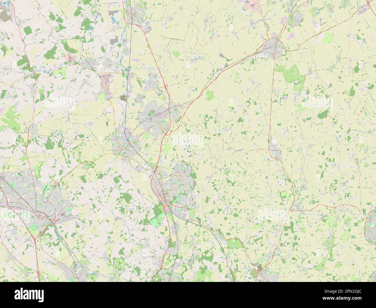 Map of baldock hi-res stock photography and images - Alamy