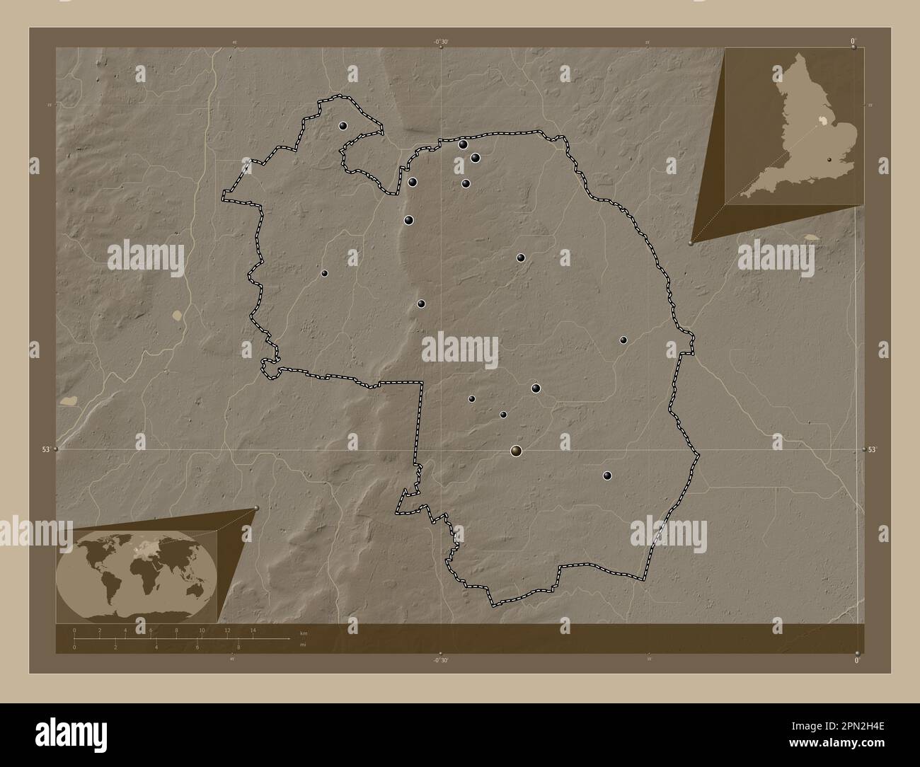 North Kesteven, non metropolitan district of England - Great Britain ...