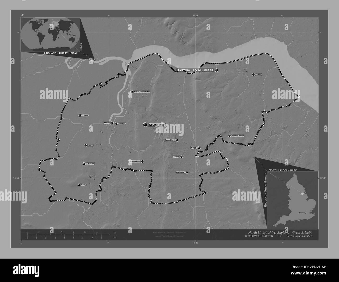 North Lincolnshire, unitary authority of England - Great Britain ...