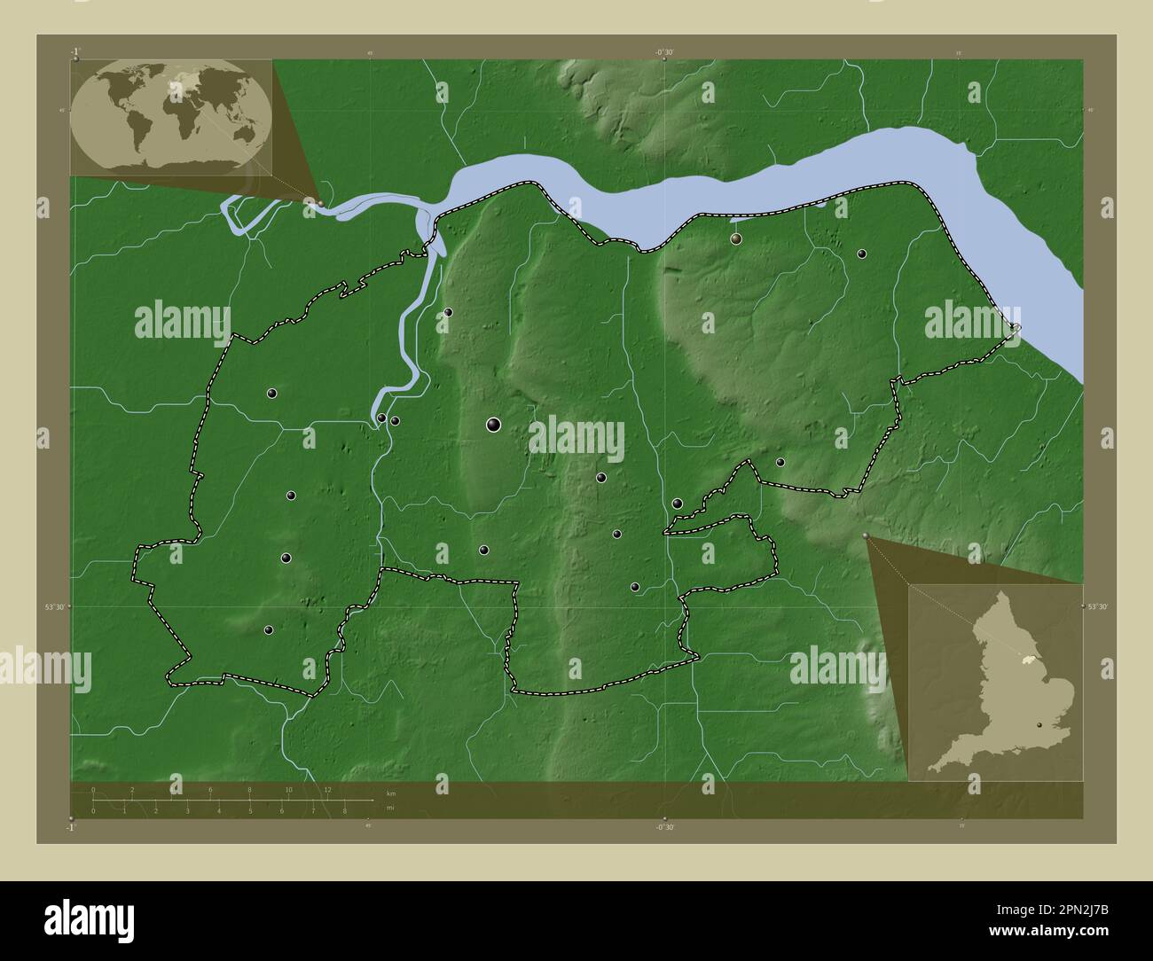 North Lincolnshire, unitary authority of England - Great Britain ...