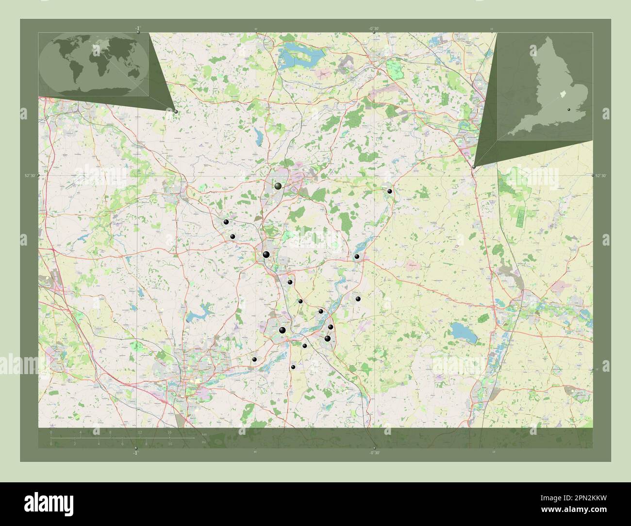 North Northamptonshire, unitary authority of England - Great Britain ...