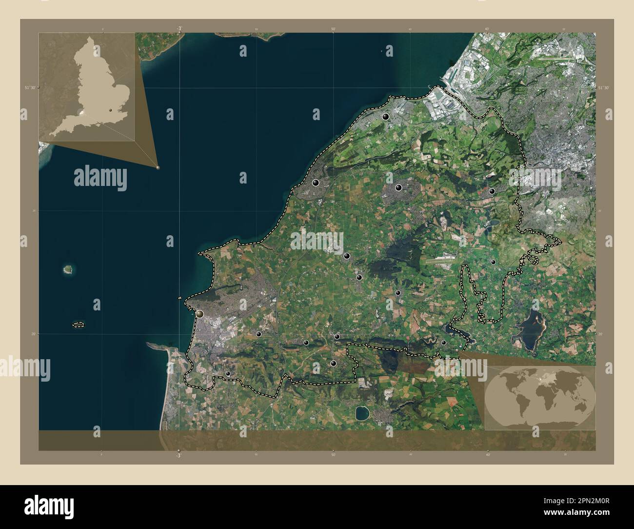 North Somerset, unitary authority of England - Great Britain. High ...