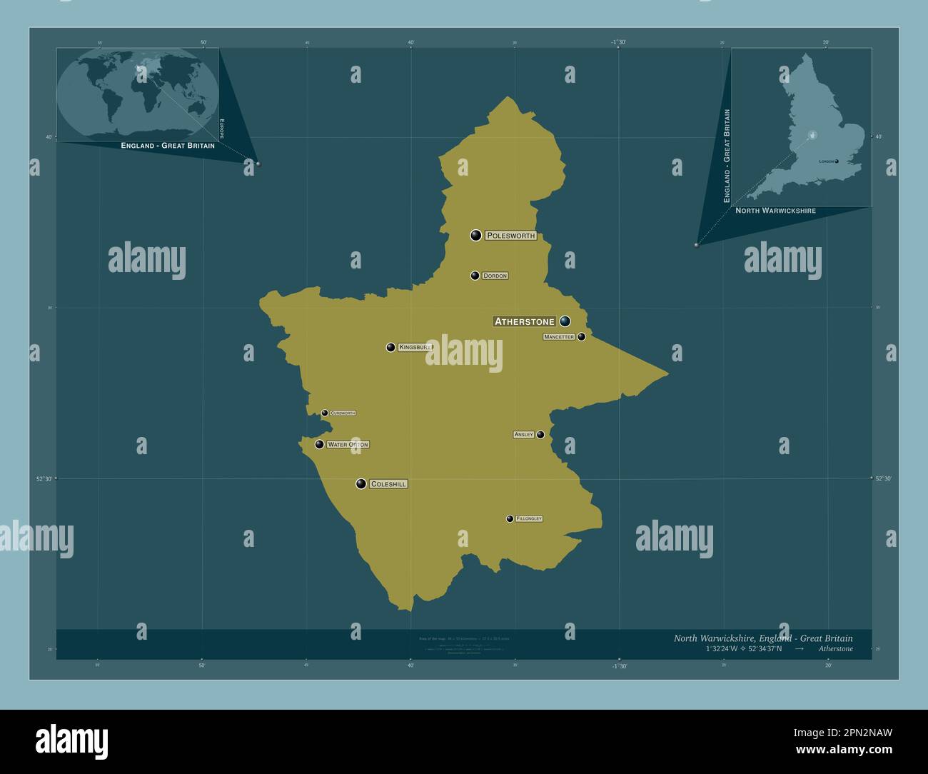 North Warwickshire, non metropolitan district of England - Great ...