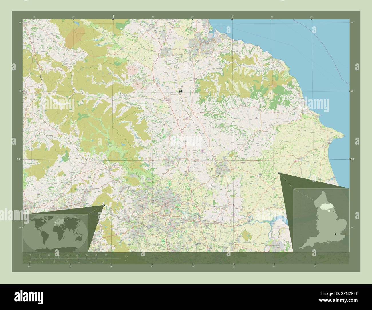 North Yorkshire, administrative county of England - Great Britain. Open ...