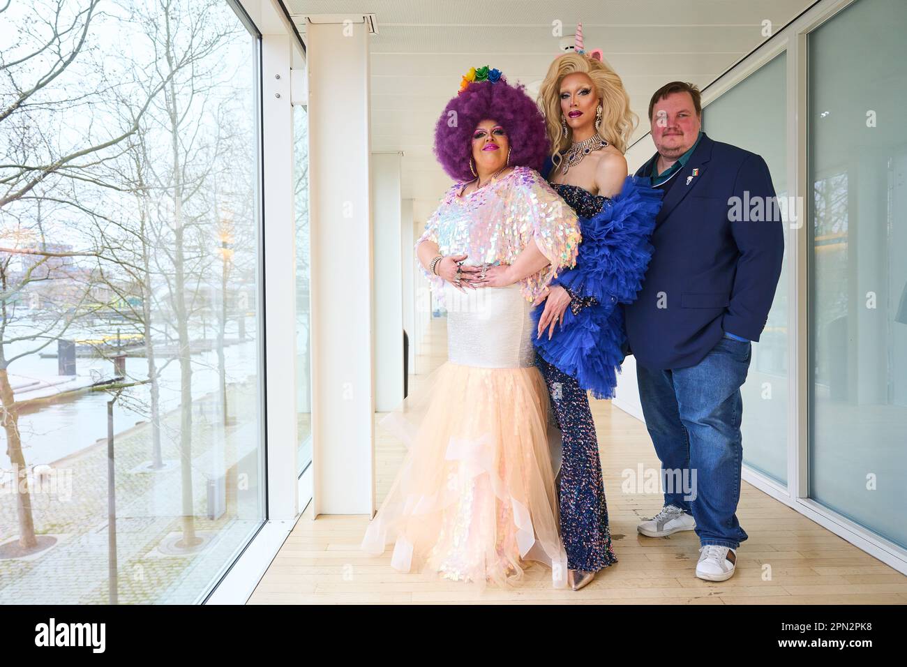 ROTTERDAM Maarten van Venhoven of COC Nederland, Tra Xceptit and Ma'Ma ...