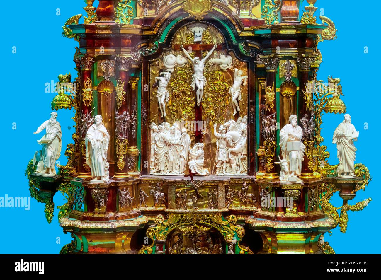 Toronto, Canada - April 7, 2023: Baroque style house altar for private ...