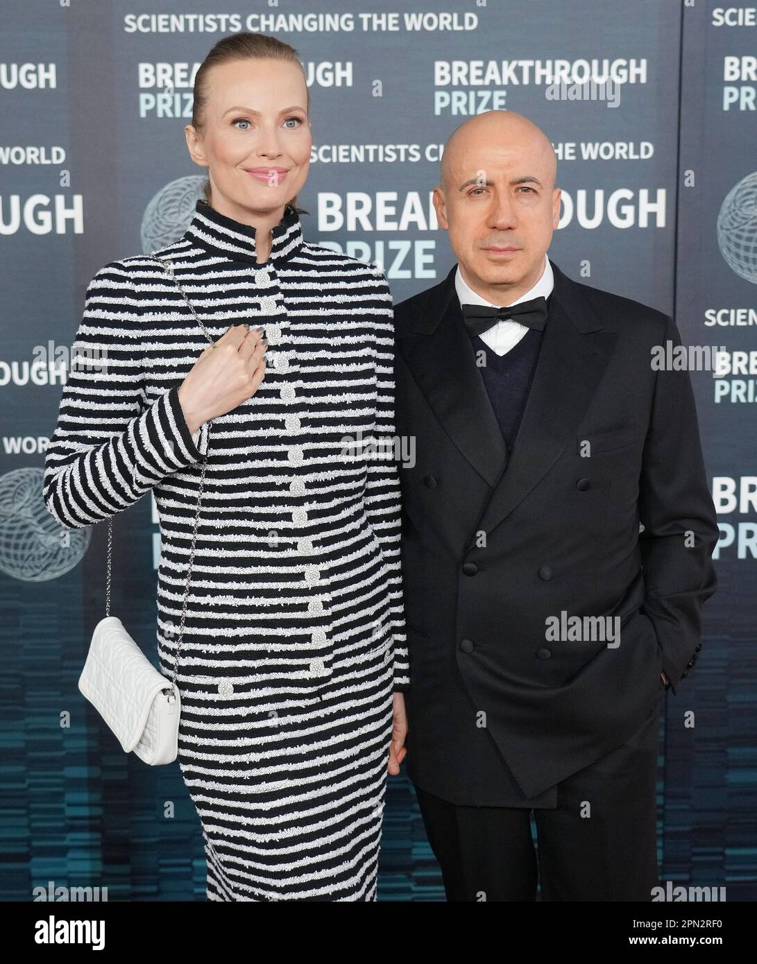 Los Angeles, USA. 15th Apr, 2023. (L-R) Julia Bochkova and Yuri Milner at the 9th Annual ...
