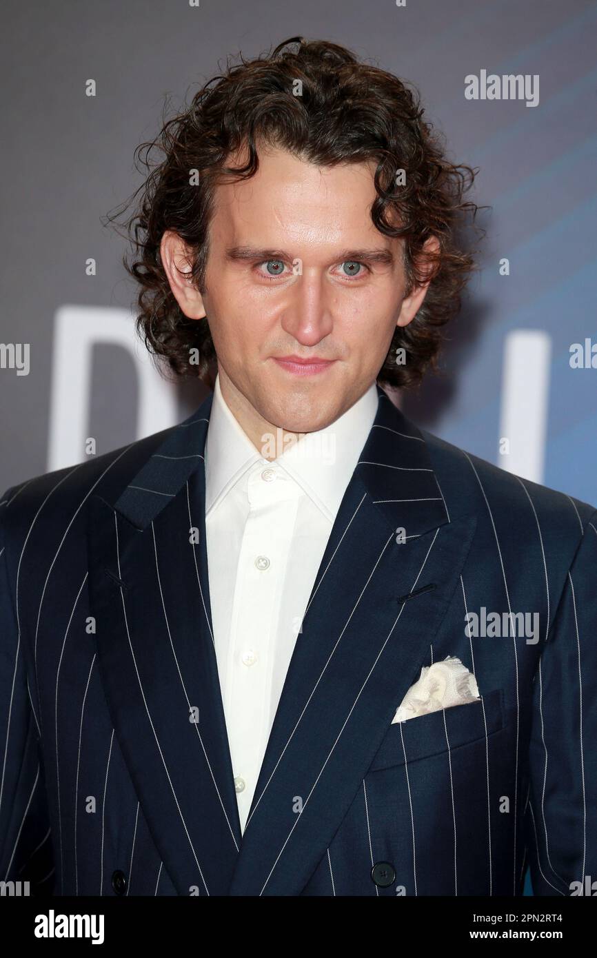 Harry Melling attends the European Premiere of "The Tragedy Of Macbeth ...