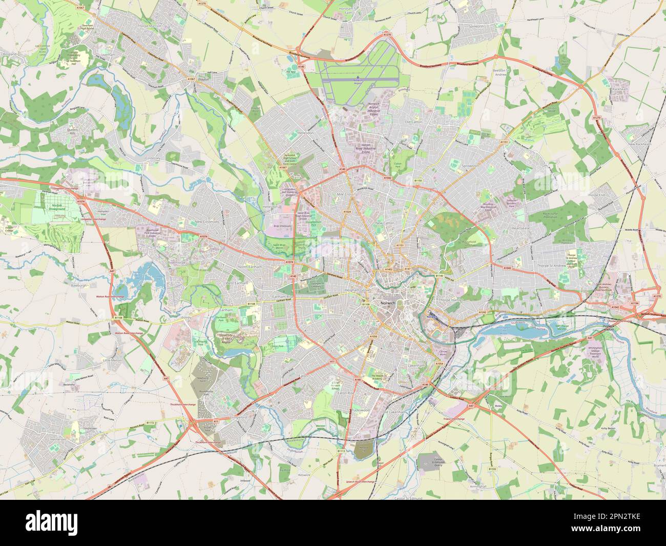 Metropolitan open land map hi-res stock photography and images - Alamy