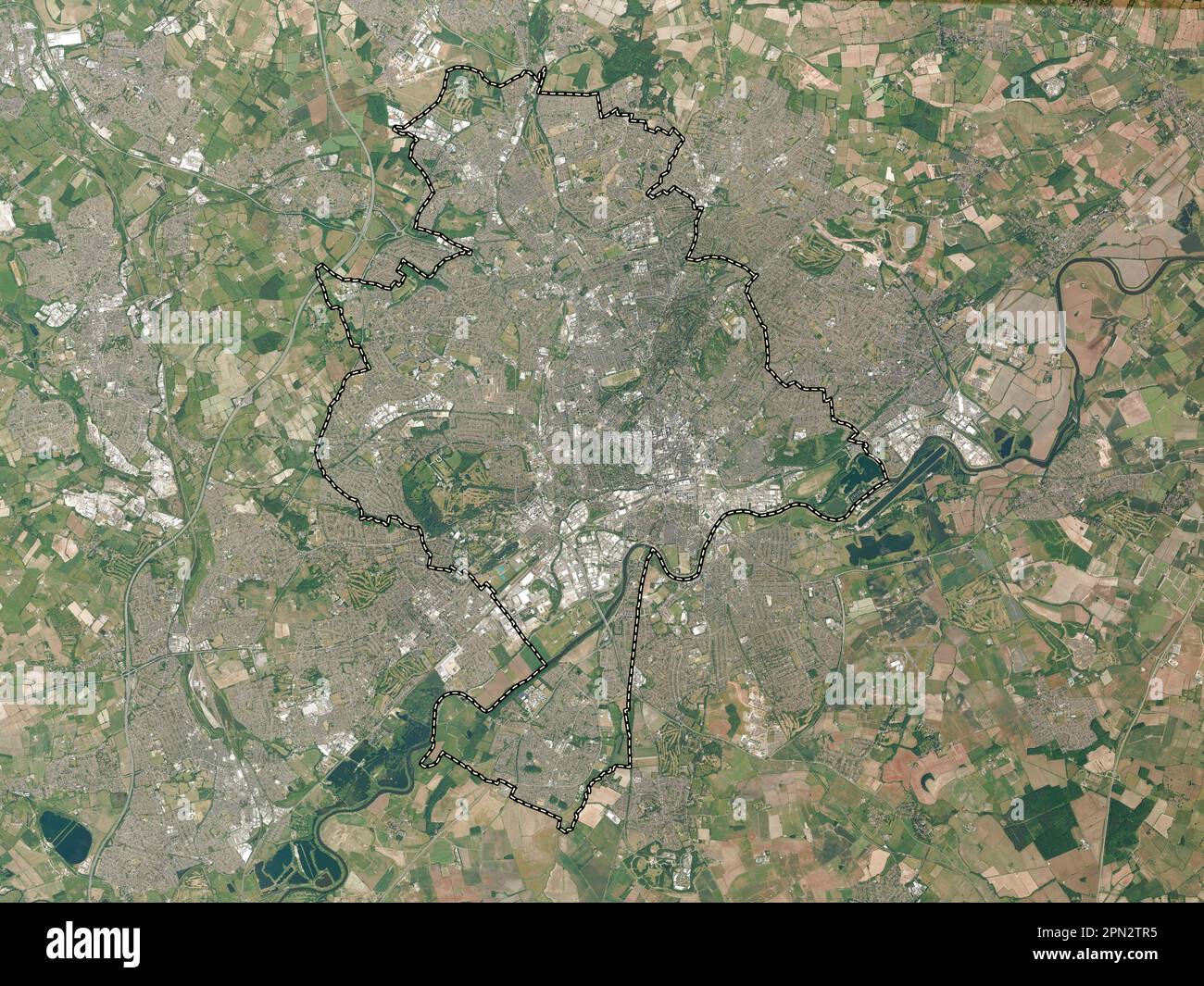 City of Nottingham, unitary authority of England - Great Britain. High ...