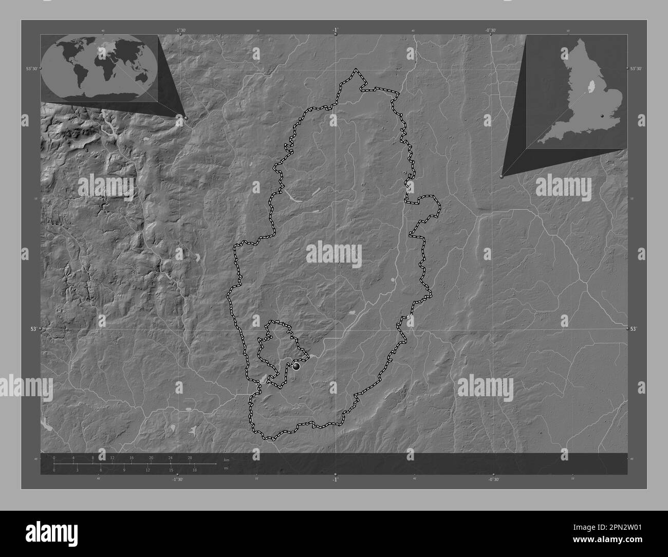 Nottinghamshire, administrative county of England - Great Britain ...