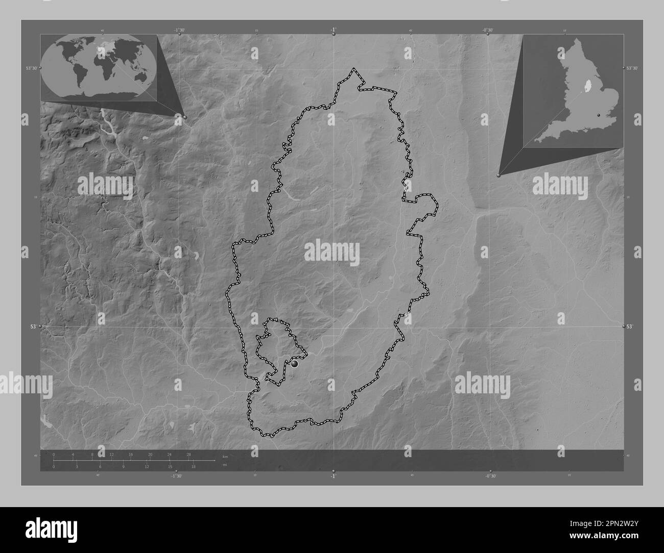 Nottinghamshire, administrative county of England - Great Britain ...