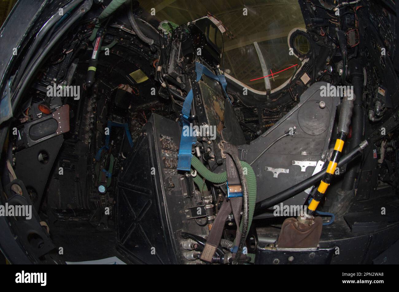 English Electric Canberra PR3 cockpit Stock Photo - Alamy