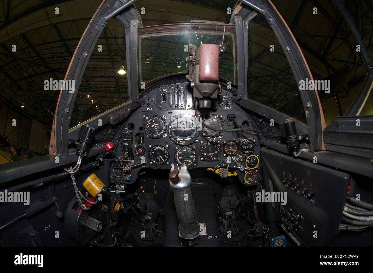 Messerschmitt bf109 cockpit hi-res stock photography and images - Alamy