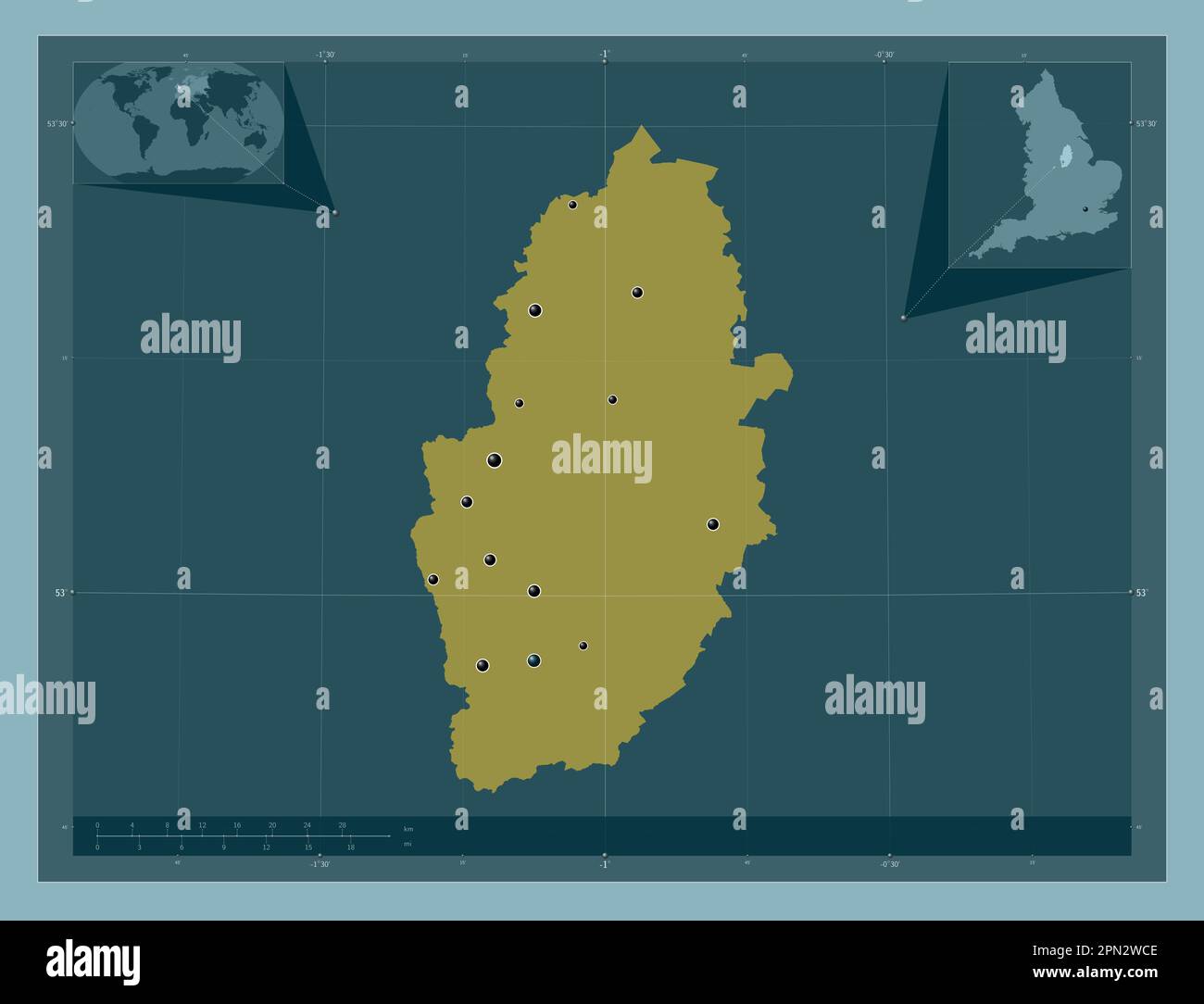 Nottinghamshire, administrative county of England - Great Britain ...