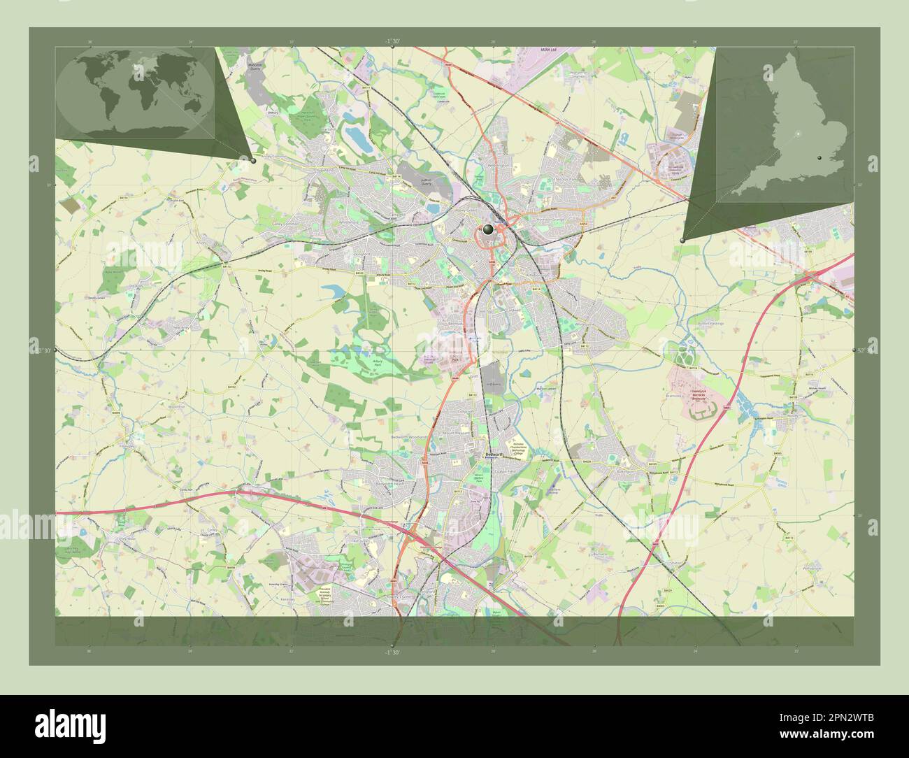 Nuneaton and Bedworth, non metropolitan district of England - Great ...