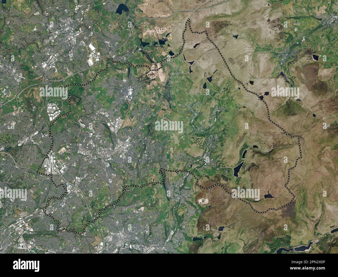 Oldham, administrative county of England - Great Britain. High ...