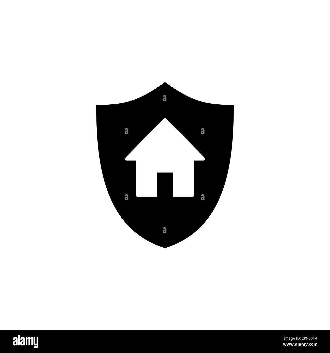 home insurance icon vector. home protection icon Stock Vector Image ...