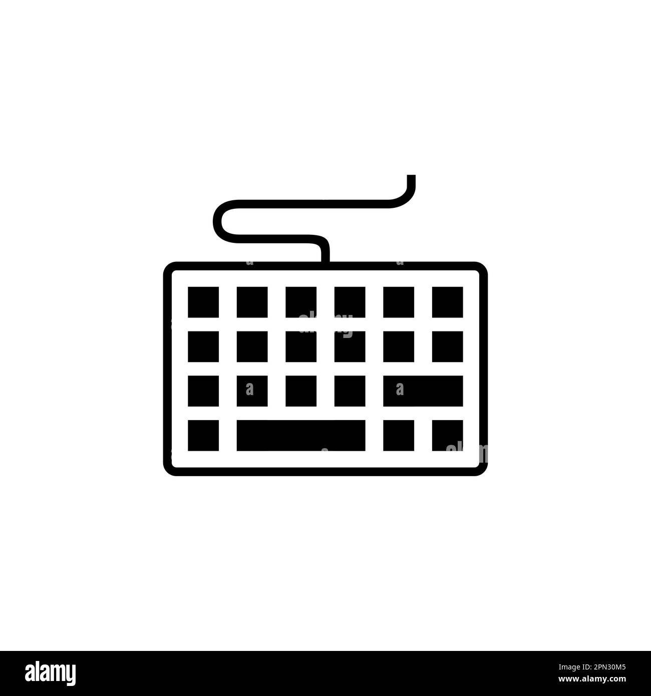 Keyboard icon vector. keyboard vector symbol Stock Vector Image & Art - Alamy