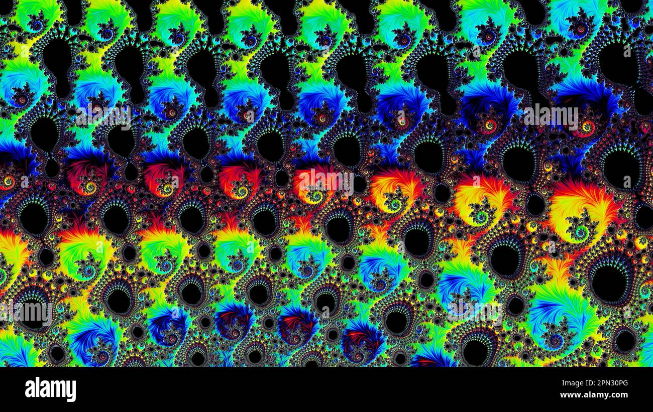Fractal complex - Mandelbrot set detail, digital artwork for creative ...