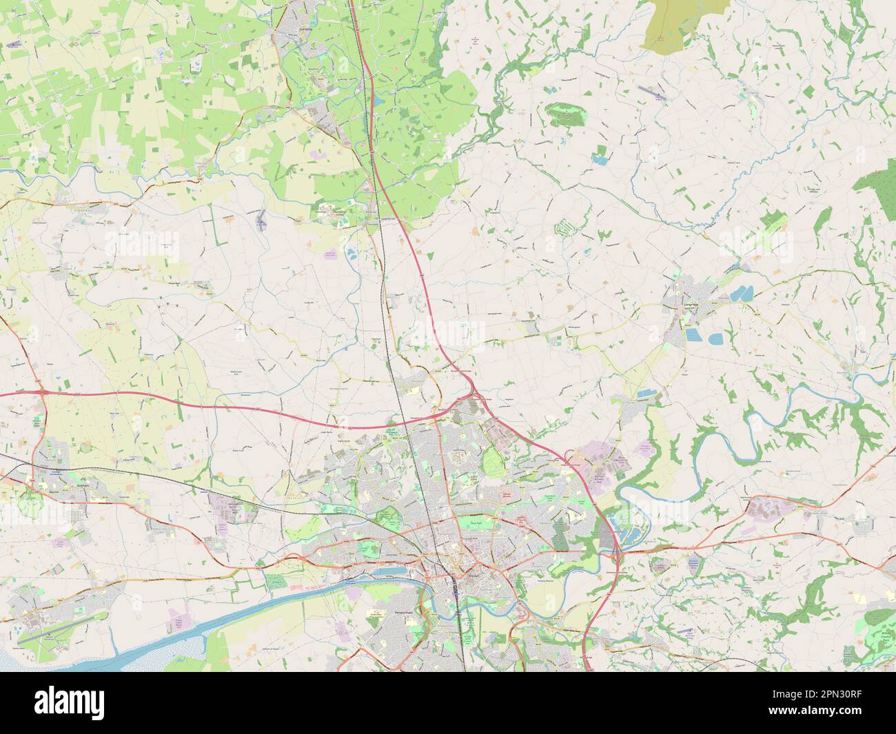 Preston, non metropolitan district of England - Great Britain. Open ...