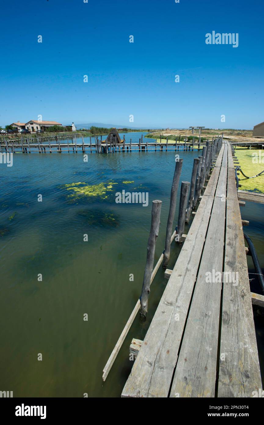 Peschiera Pontis. Cabras, OR, Sardegna. Italy Stock Photo - Alamy