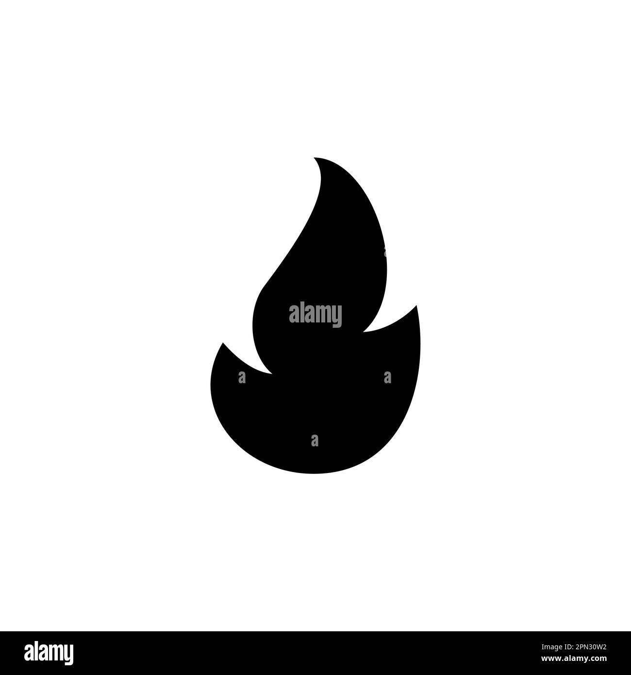 Fire icon vector. fire vector icon Stock Vector Image & Art - Alamy