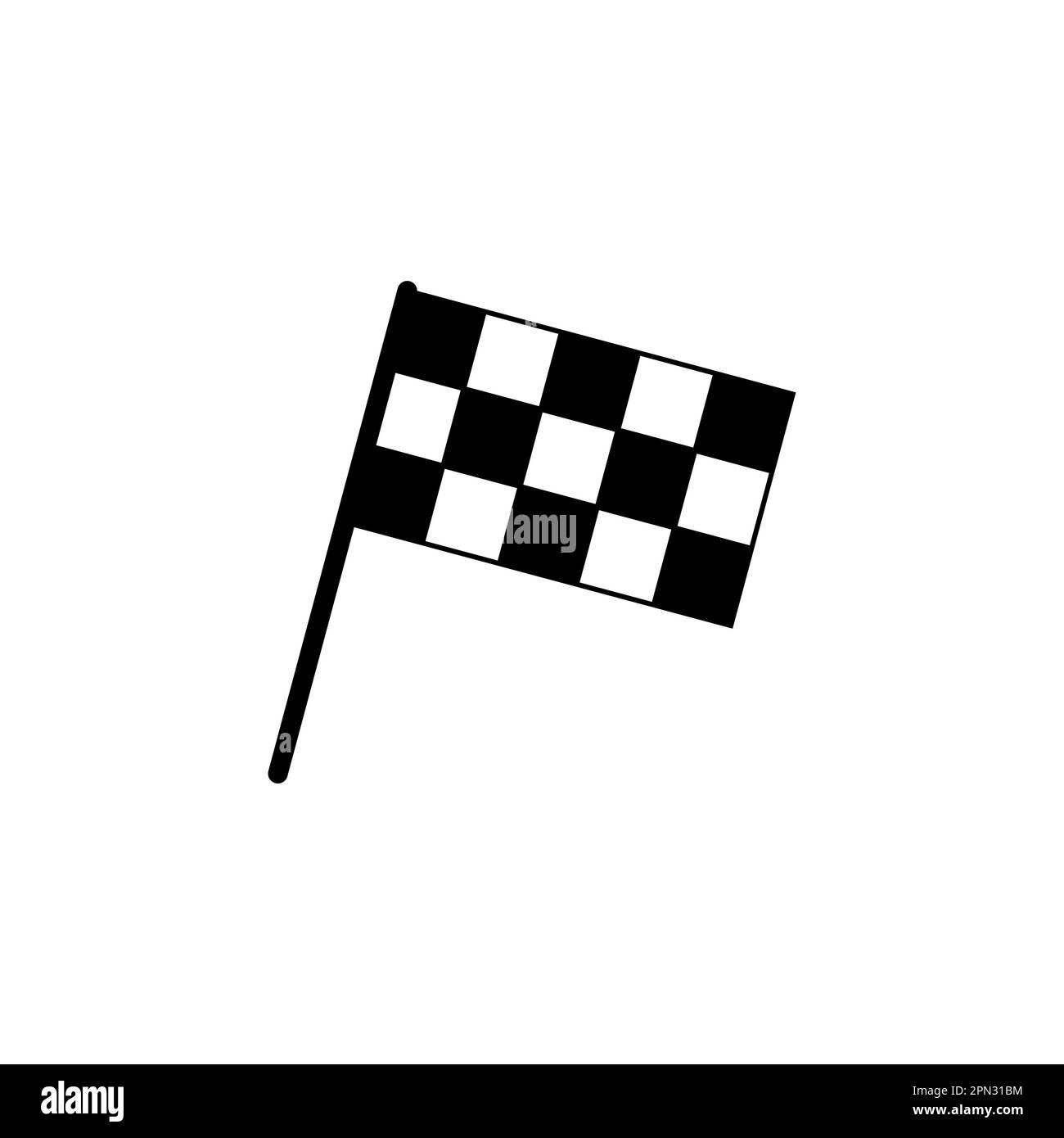 Racing flag icon vector. race flag icon.Checkered racing flag icon ...