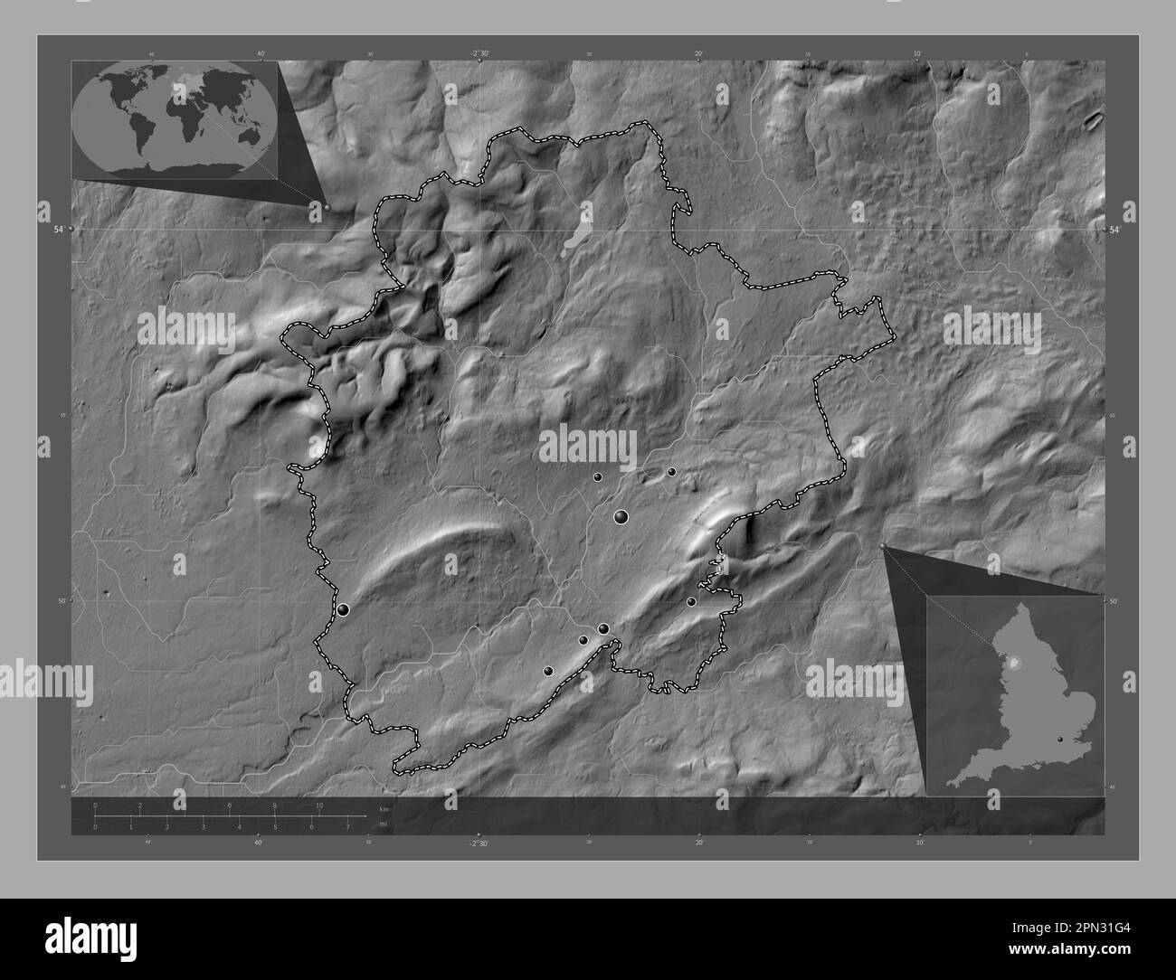 Ribble Valley, non metropolitan district of England - Great Britain ...
