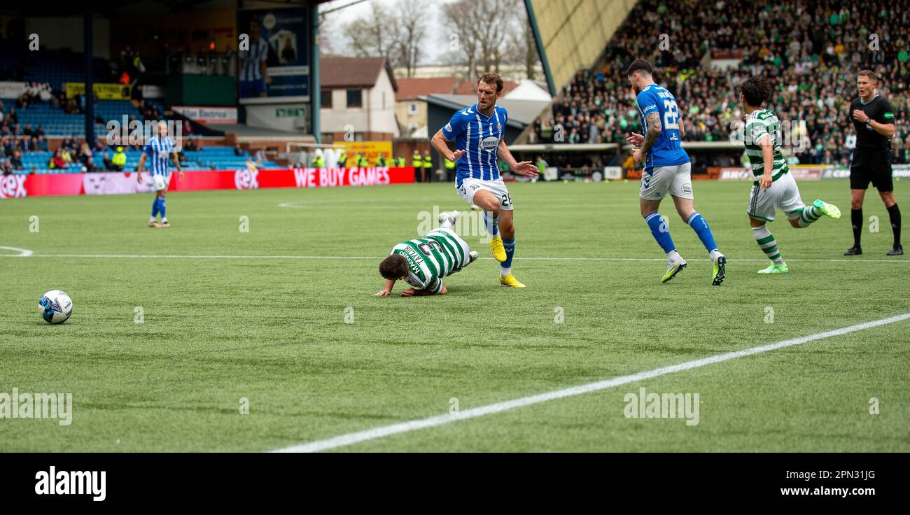 Kilmarnock, Scotland, UK. 16th April 2023; Rugby Park, Kilmarnock ...