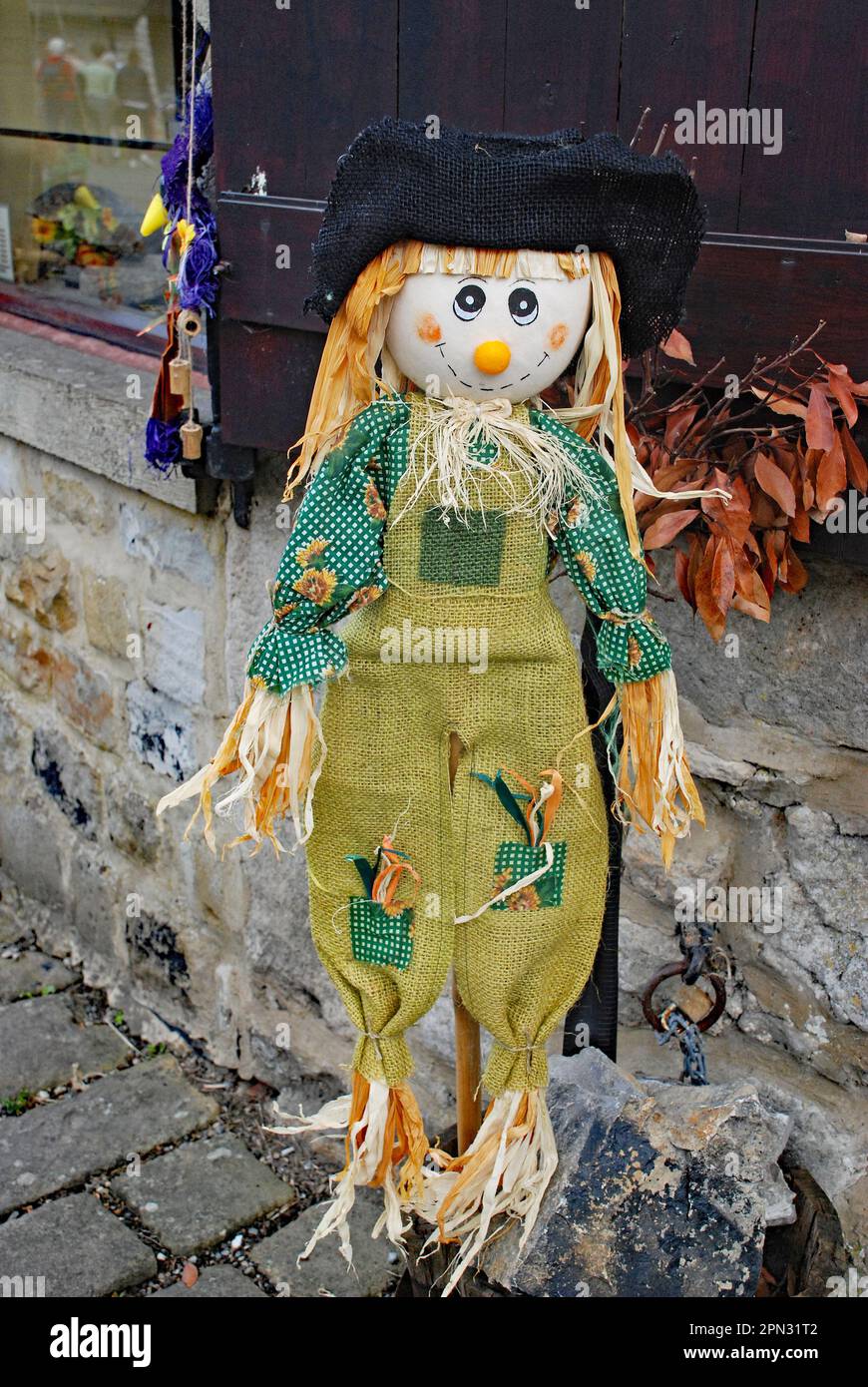 Scarecrow Festival (2010) held at Kettlewell in the Yorkshire Dales ...
