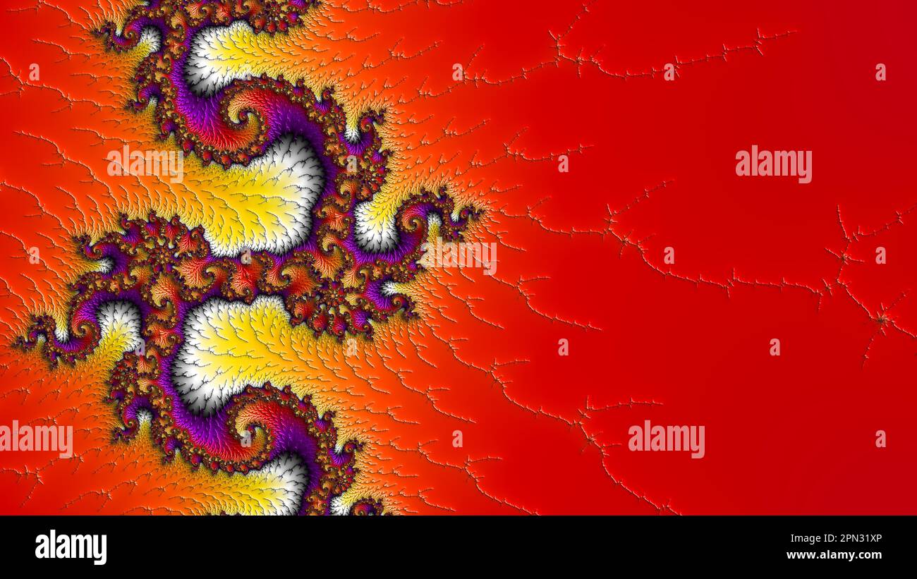 Fractal complex - Mandelbrot set detail, digital artwork for creative ...