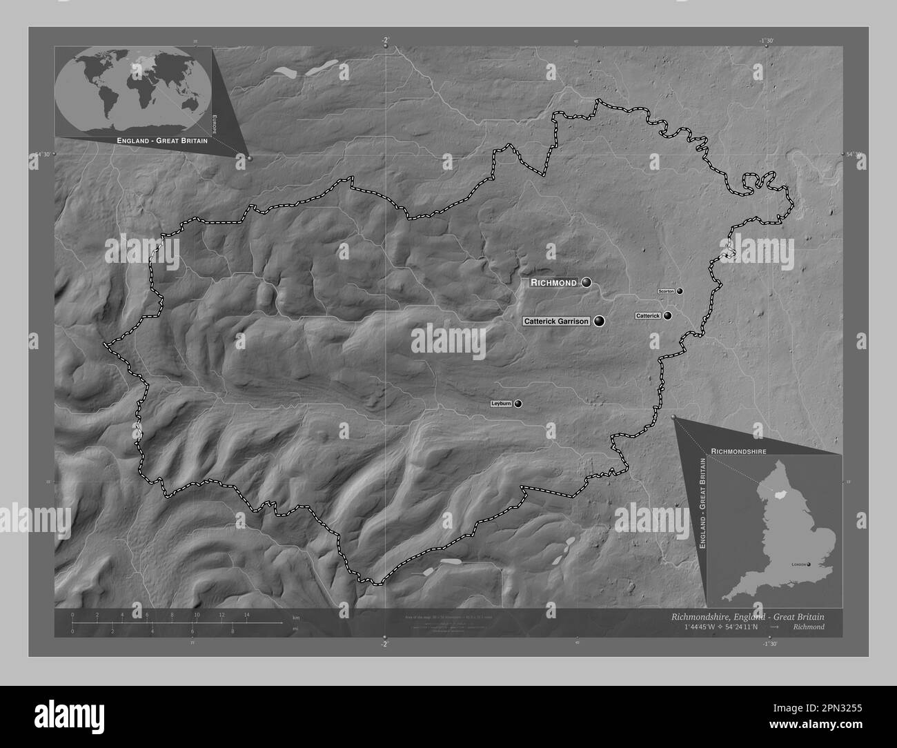 Richmondshire, non metropolitan district of England - Great Britain ...