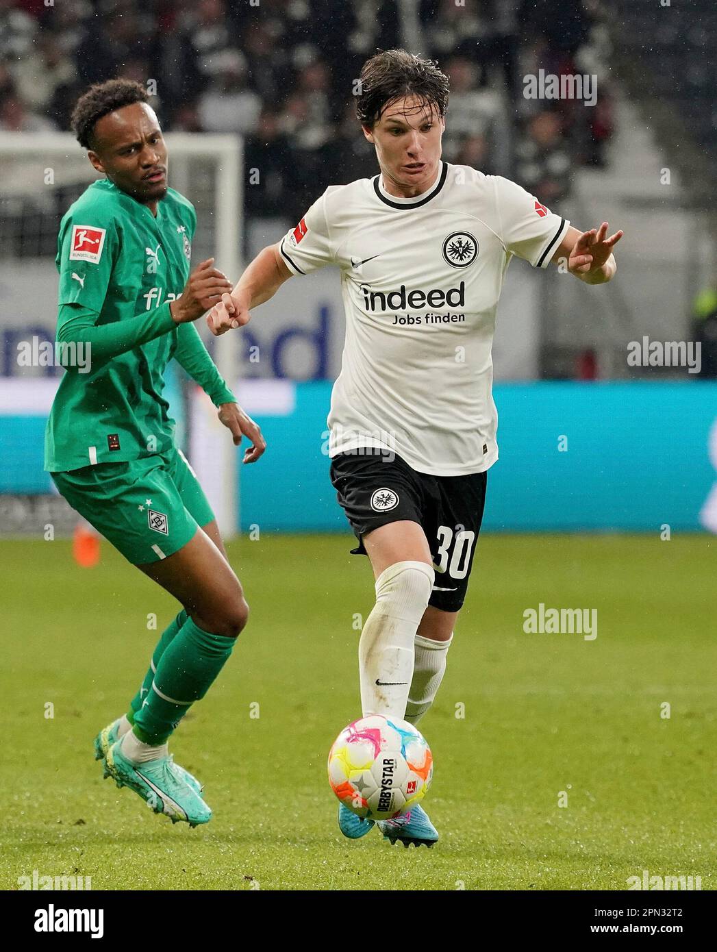 April 15, 2023, Deutsche Bank Park, Frankfurt, GER, 1st FBL, Eintracht ...