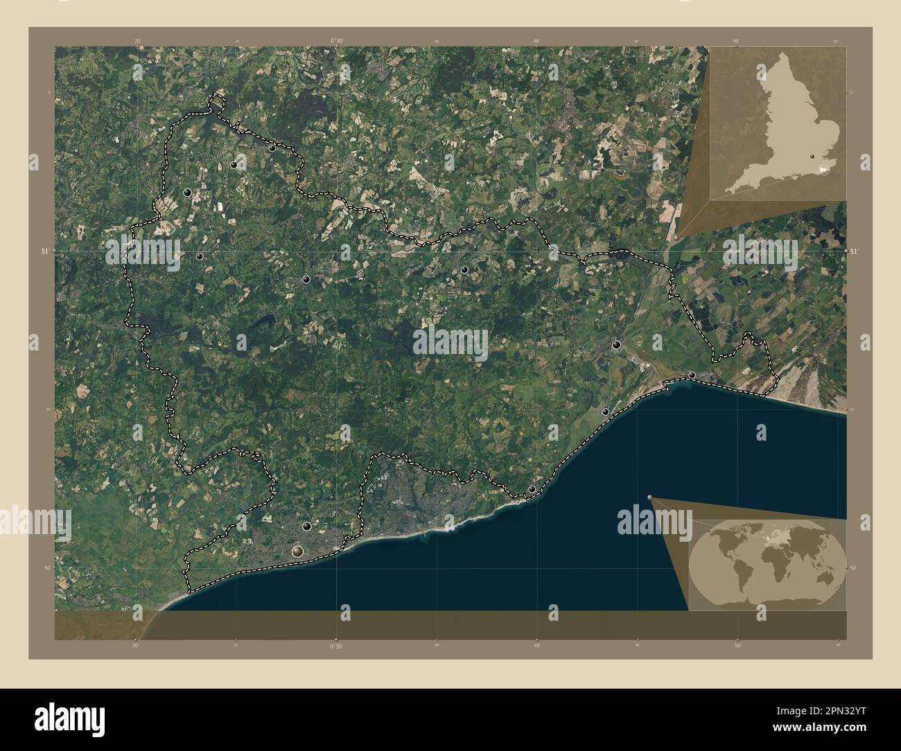 Rother, non metropolitan district of England - Great Britain. High ...