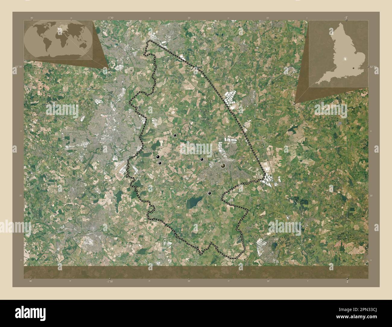 Rugby, non metropolitan district of England - Great Britain. High ...