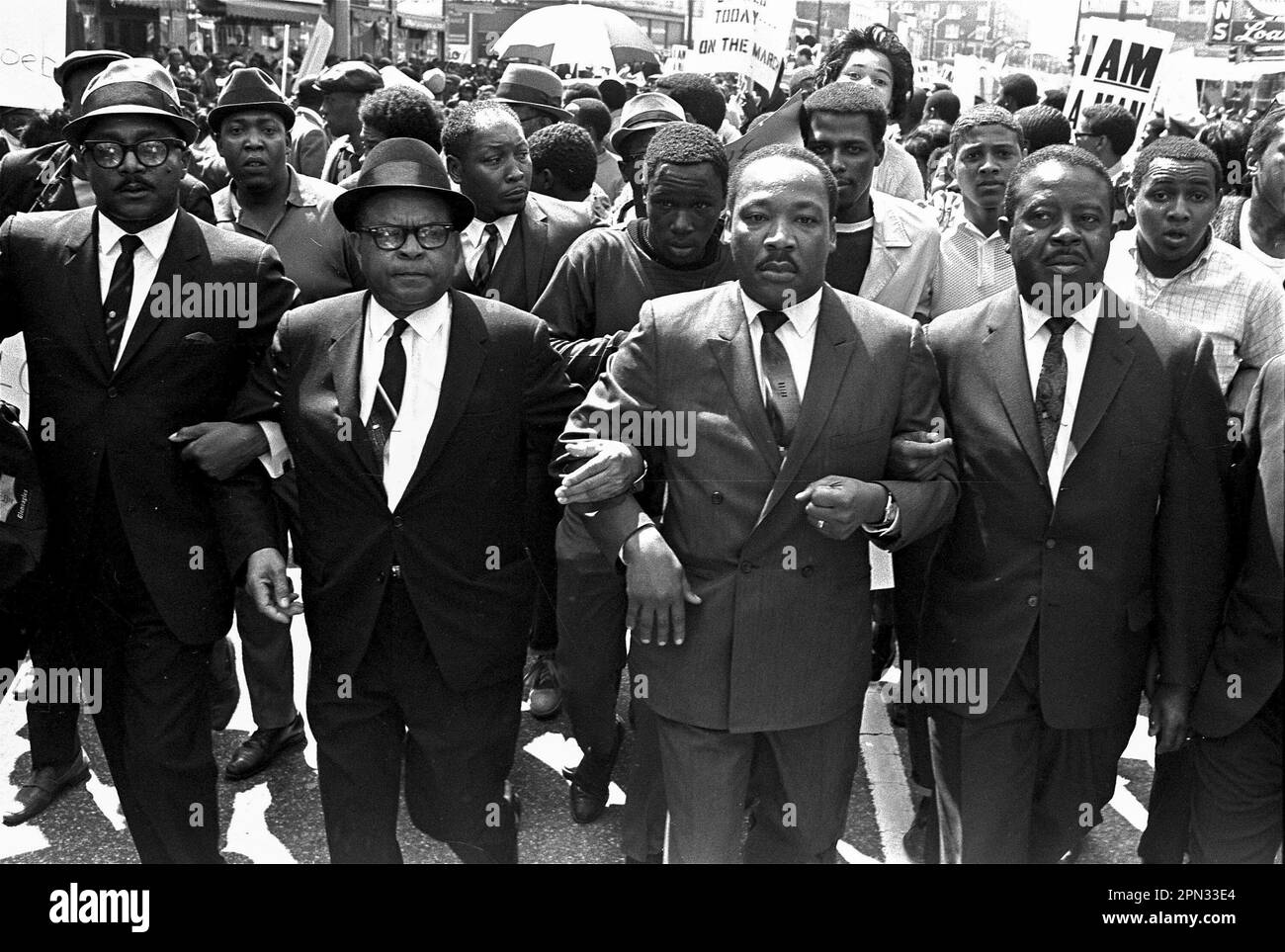 FILE - The Rev. Ralph Abernathy, right, and Bishop Julian Smith, left ...