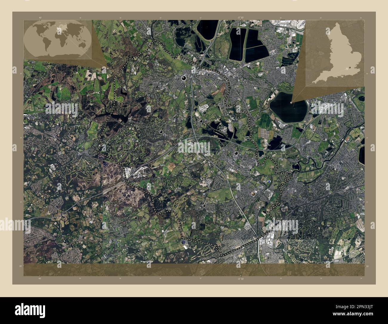 Runnymede, non metropolitan district of England - Great Britain. High ...