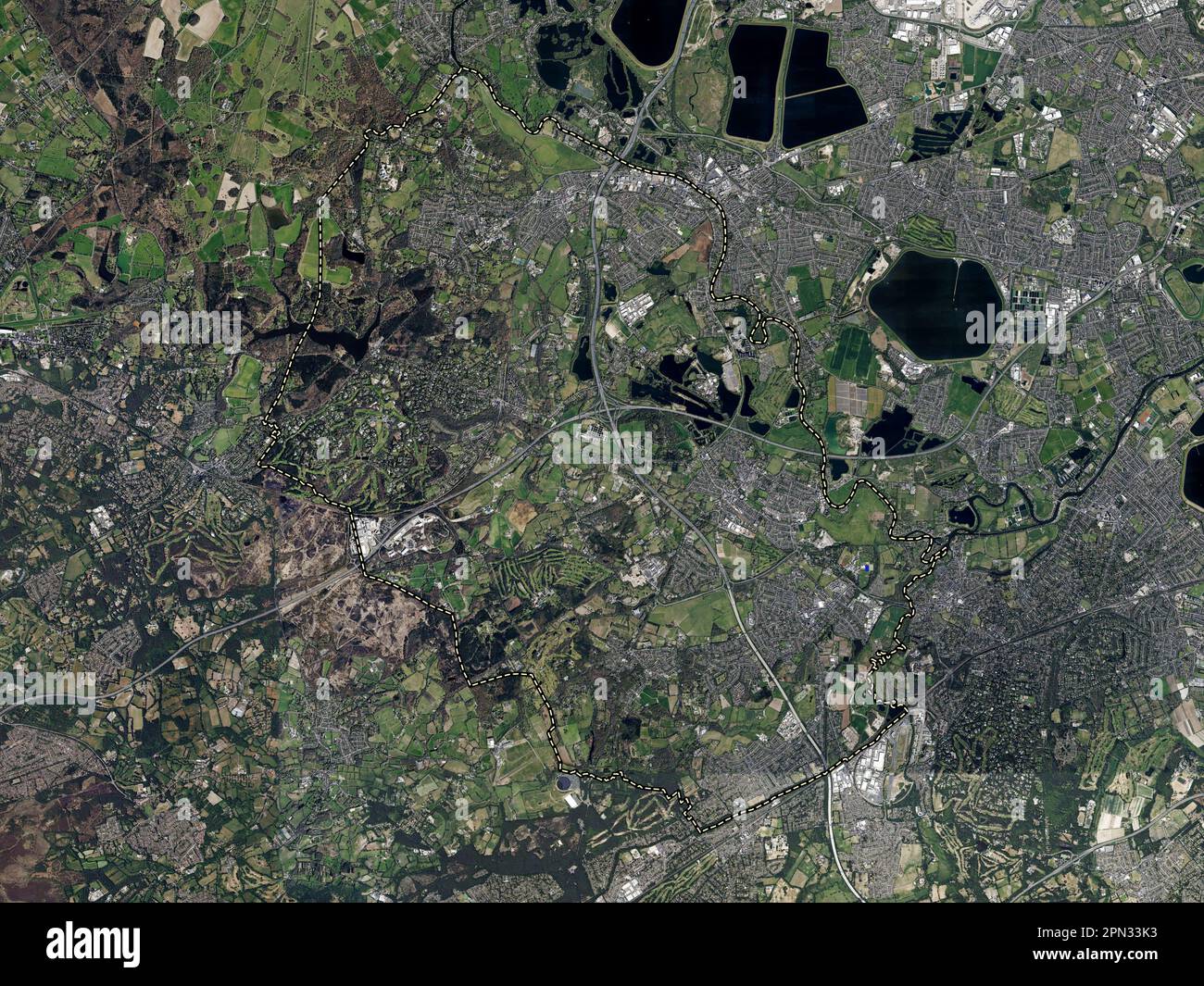 Runnymede, non metropolitan district of England - Great Britain. High ...