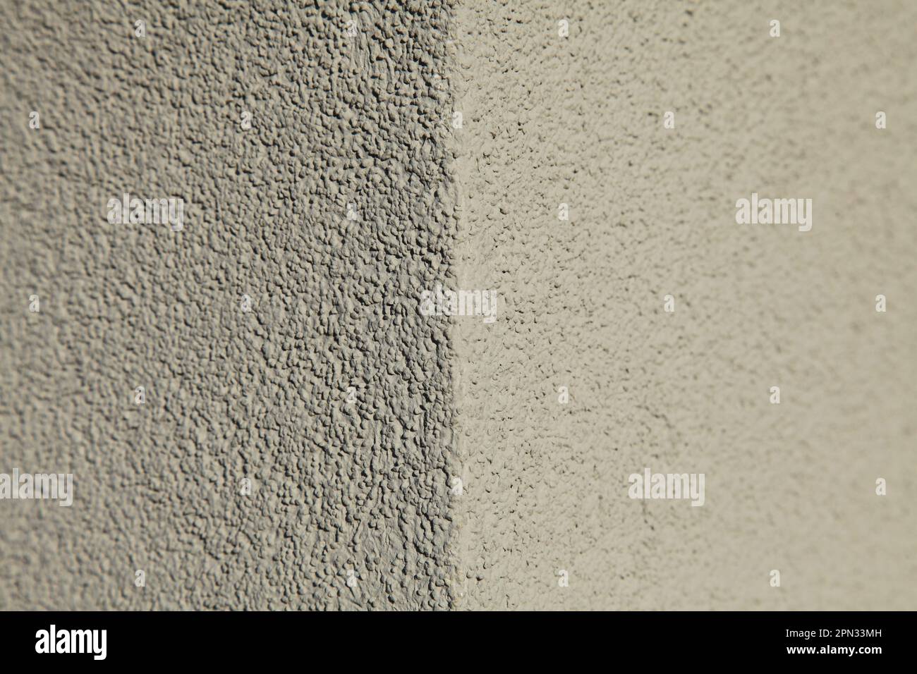 Grey and light-gray wall texture, background. Structural plaster ...