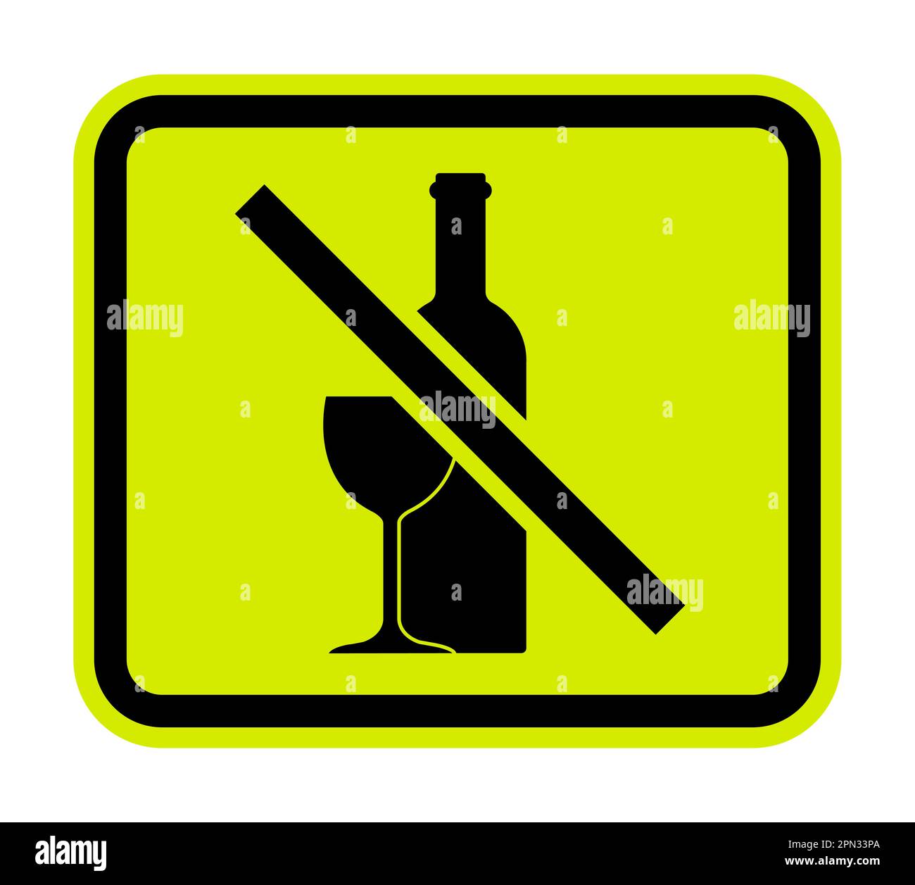 No drinking sign, no alcohol, prohibited activitive Stock Vector Image ...
