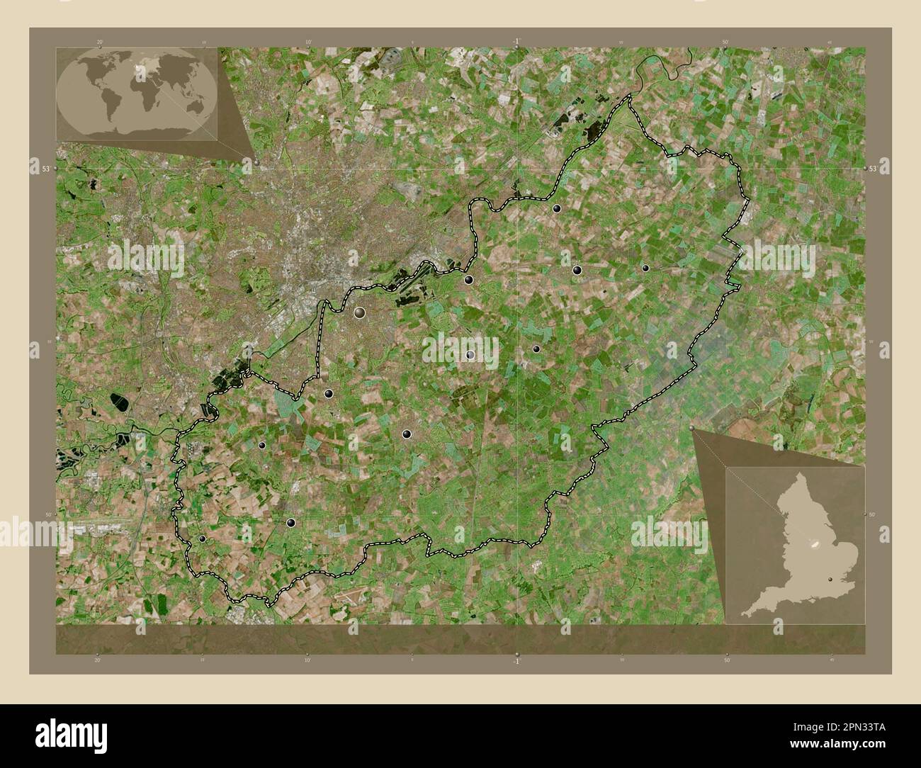 Rushcliffe, non metropolitan district of England - Great Britain. High ...