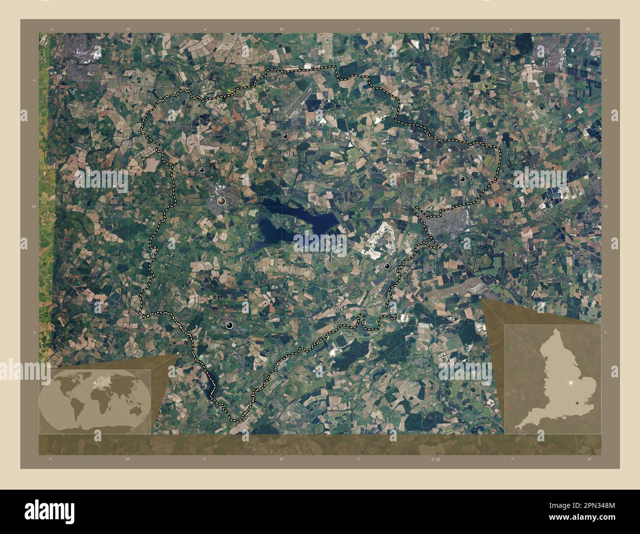 Rutland, unitary authority of England - Great Britain. High resolution ...