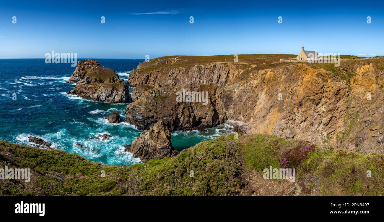 Spectacular Cliffs At Peninsula Pointe Du Van On Cap Sizun At The ...