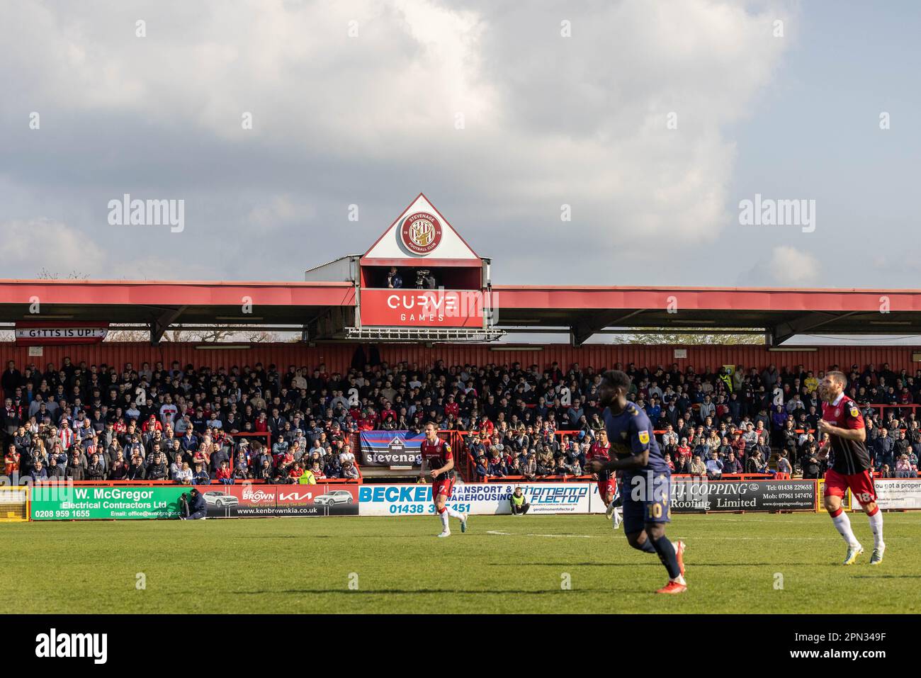 General view of The Lamex Stadium, Broadtail Way. Home of Stevenage ...