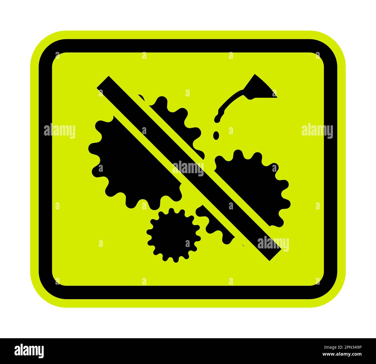 Do Not Oil Symbol On White Background Stock Vector Image & Art - Alamy