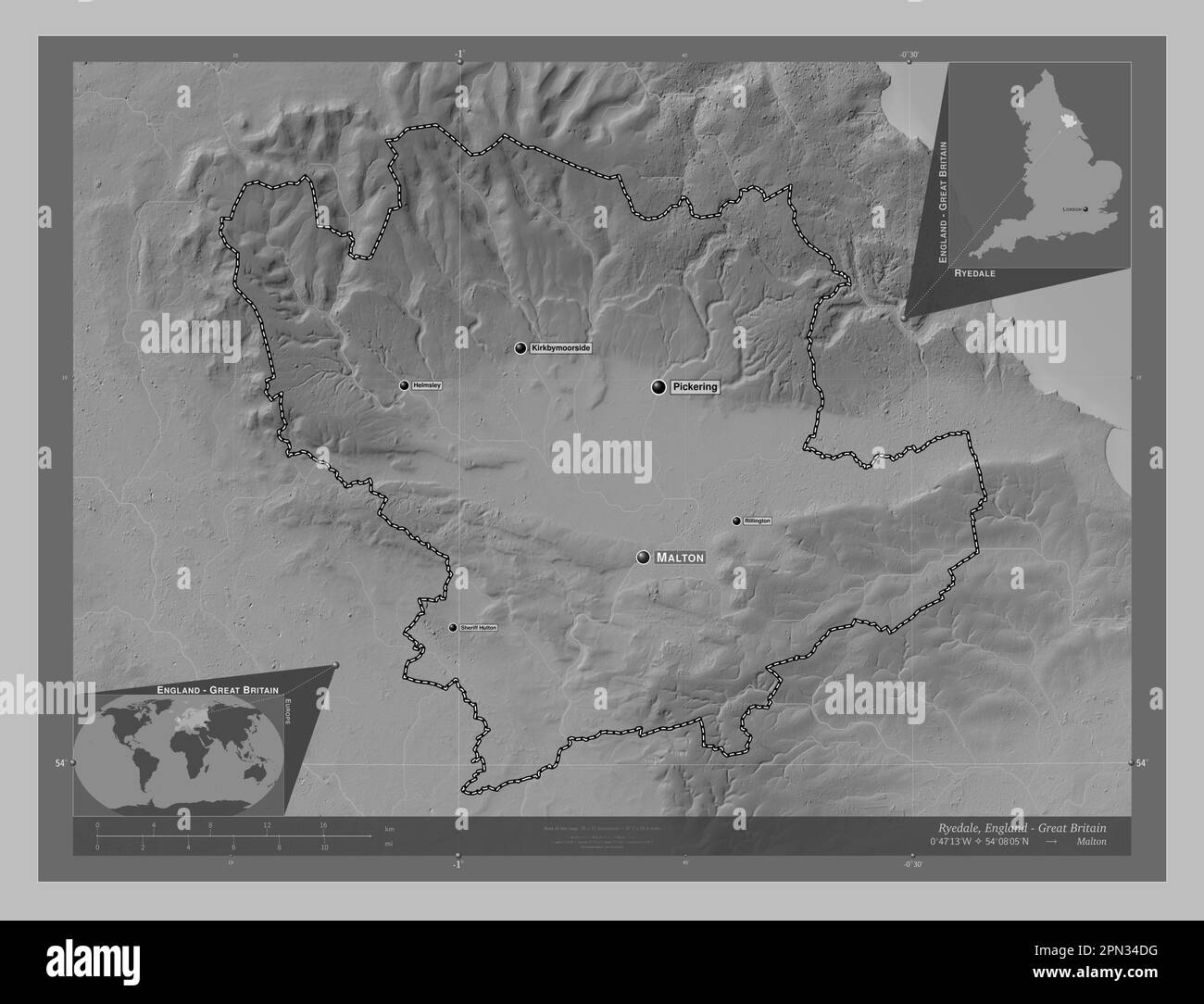 Ryedale, non metropolitan district of England - Great Britain ...