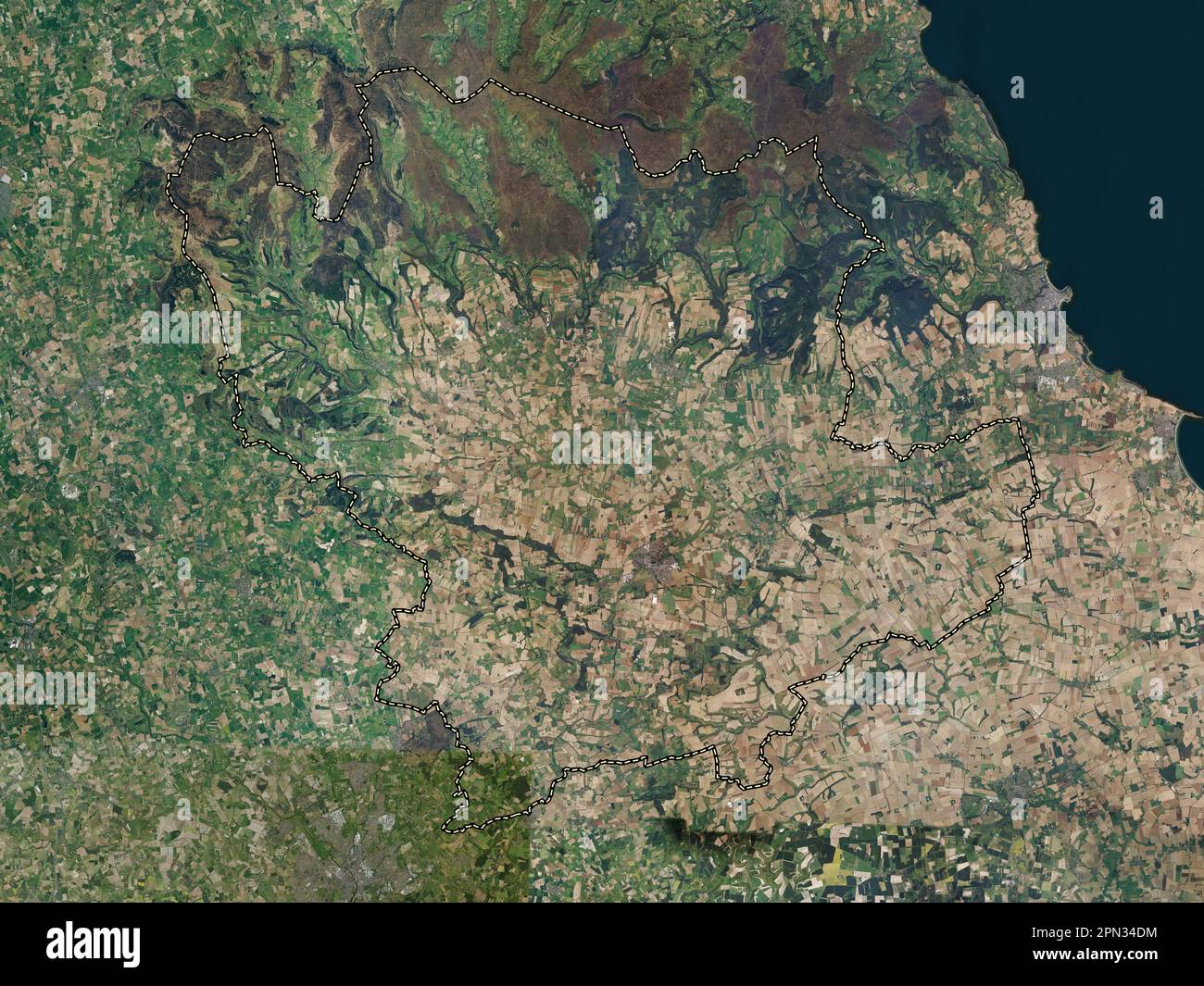 Ryedale, non metropolitan district of England - Great Britain. High ...