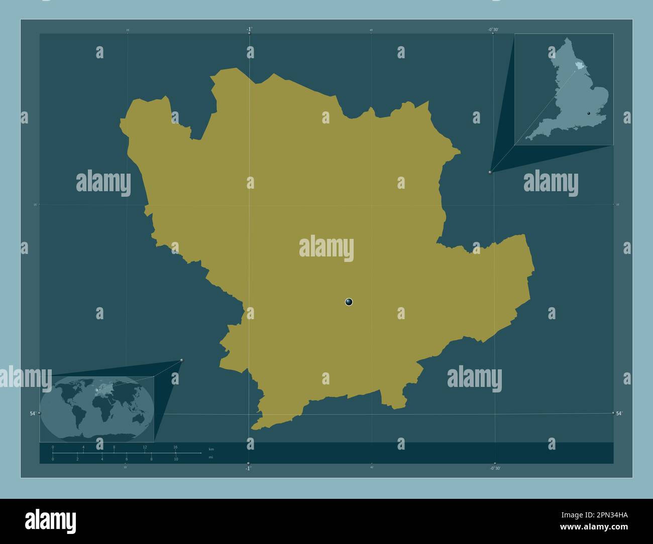 Ryedale, non metropolitan district of England - Great Britain. Solid ...