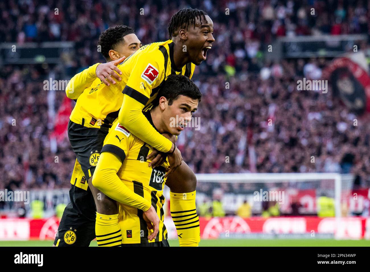 Jude bellingham dortmund april 2023 hi-res stock photography and images ...